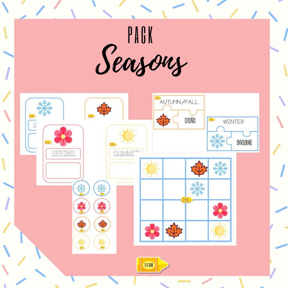 Pack Seasons | Mundoextraescolares - Material educativo