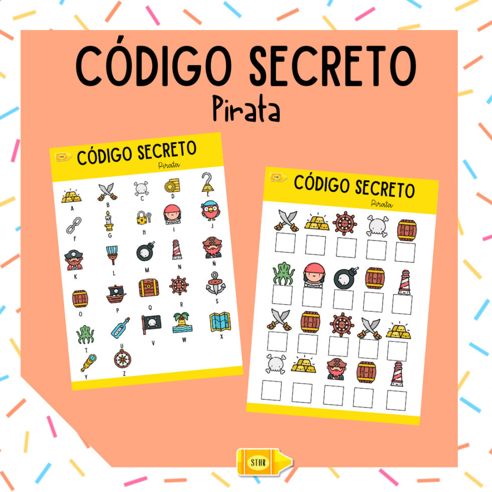 Código secreto pirata | Mundoextraescolares