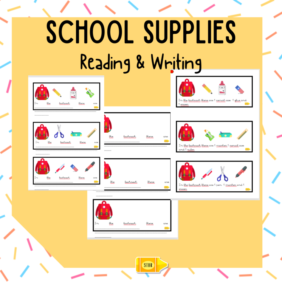 School supplies reading & writing | Mundoextraescolares - Material ...