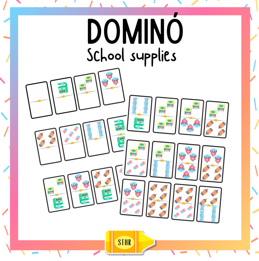 Dominó School supplies | Mundoextraescolares - Material educativo