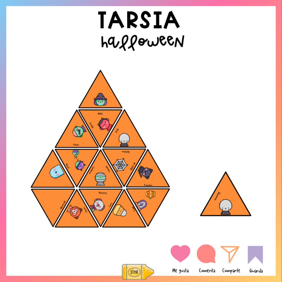 Tarsia – HALLOWEEN | Mundoextraescolares - Material educativo
