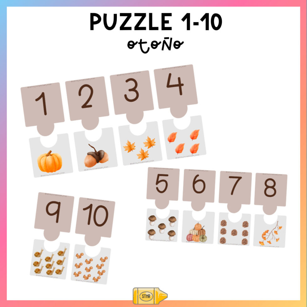 Puzzle Otoño | Mundoextraescolares - Material educativo