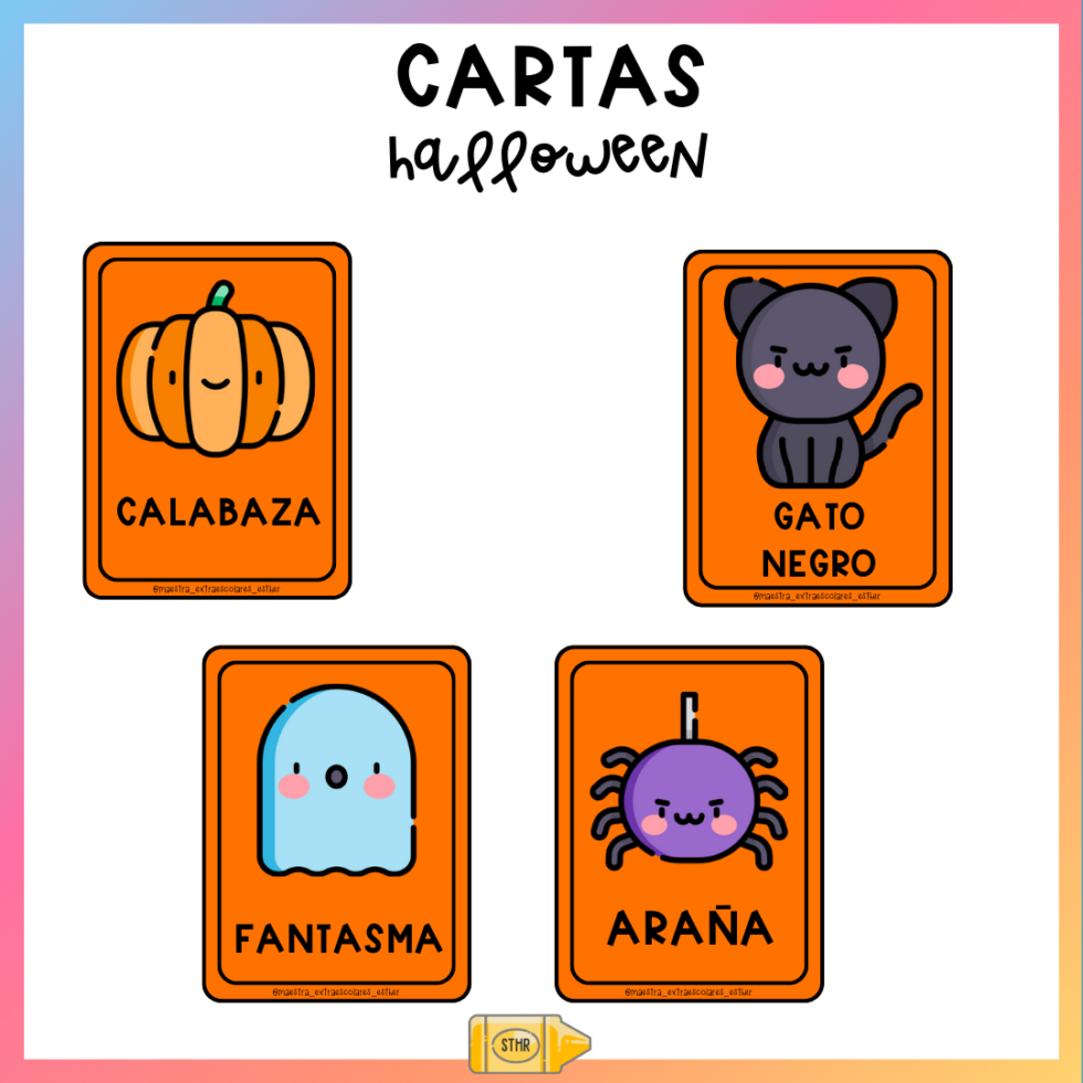 Cartas halloween | Mundoextraescolares