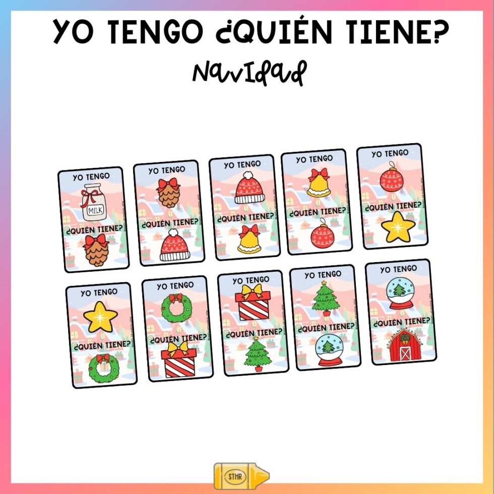 yo tengo ¿Quién tiene? – Navidad | Mundoextraescolares - Material educativo