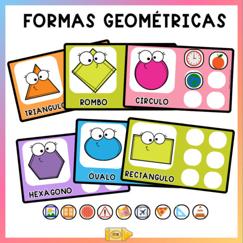 Formas geométricas - Emparejar – Recurso educativo imprimible ...