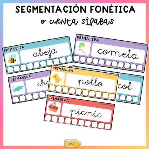 Segmentación fonética o cuenta sílabas | Mundoextraescolares
